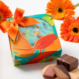 Big Island Candies | Koi Fish Trifold Box
